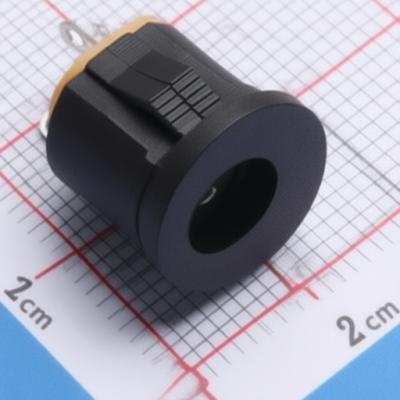 China Power socket CAX DC-022A-2.5-MN with rated load capacity and durable H62 brass strip construction for sale