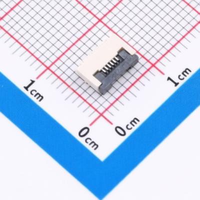 China SMT Type 0.5mm Pitch Easy On FPC Connector with UL94V 0 Flammability Rating CAX CAX AFC01 06XCB H2 0 for sale