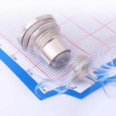 China rear panel mount socket CAZN M12-S4A-GPFM16 standard European connector with PCB board connection type for sale