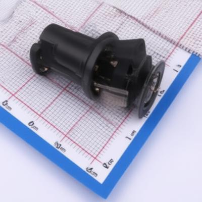 China Connector CHUNSHENGDIANZI CT3-03HM-EP combo jack ring spring with robust PA66 black housing material for sale