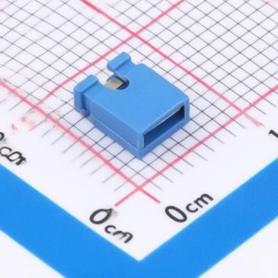 China 2.54mm pitch jumper cap open ended chxunda XD-JP254-1-60-OP-L-G1 electrical connection solution for sale