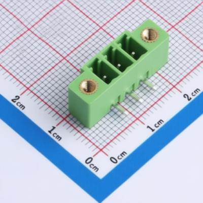 China single row plug in terminal block chxunda XD15EDGRM 3.81 3P V with 3.81mm pitch and screw terminals for sale