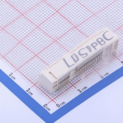 China SMT Type Horizontal MiniPCI Express Socket Connector with Gold Flash Plating Foxconn AS0B221-S99Q-7H for sale