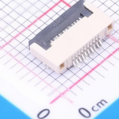 China 0.5 Pitch Easy-on Type Connector Down Type Right Angle Housing Height 2.0mm HCTL XW05202-100R-00 Flat Cable PCB for sale