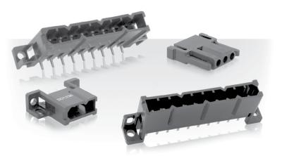 China Versatile EATON SMS4RE4TR29 quick connect disconnect connectors with integrated strain relief hoods for sale