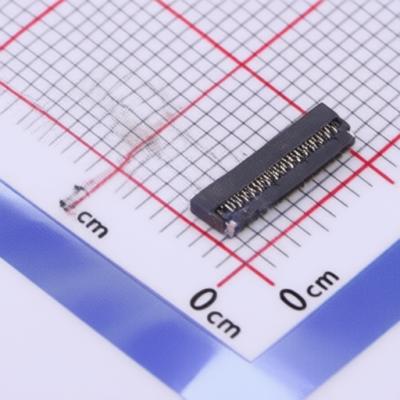 China Flip Top Flexible Printed Circuit Connector ZIF Right Angle Type HCTL HC FPC 03 10 29RLTAG Connector for sale