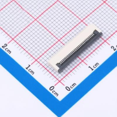 China connector HanElectricity 05A20L30P featuring nickel base plating and black lock for secure electronic connections for sale