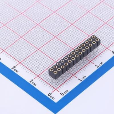 China Round Straight Pin Double Row Board to Board Connector Model HCTL PM200 2 13 Z 3 0 C for Electronics for sale