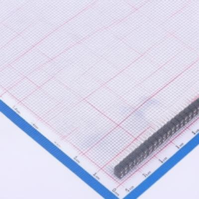 China Double Row Round Pin Female Connector Plastic Height 3.0mm HCTL PM254-2-18-3.0-C Electrical Connection for sale