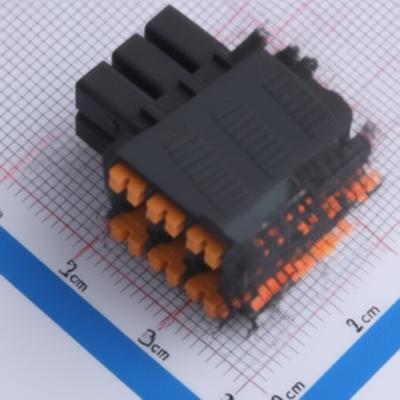 China plug in male connector with ears and right angle pin header JILN JL15EDGRHBM 35010B01 RoHS certified for sale