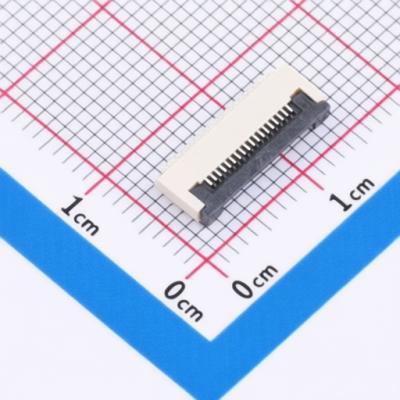 China Flexible Flat Cable Connector JUSHUO AFC01-S18FCA-00 05mm Pitch FPC FFC with Secure Locking Design for sale