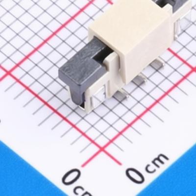China Flat cable connection FPC connector 1.0mm pitch JUSHUO AFA11-S06GLA-00 electronic PC board component for sale