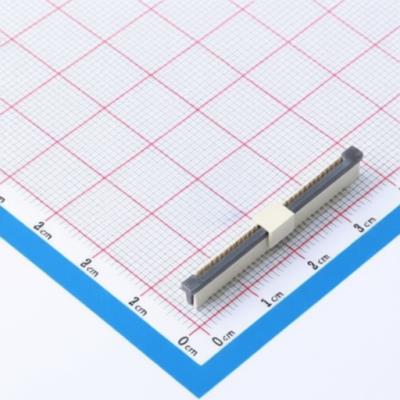 China Pull tab FPC connector 1.0mm pitch vertical mount straight type JUSHUO AFA11-S30GTA-00 with performance for sale