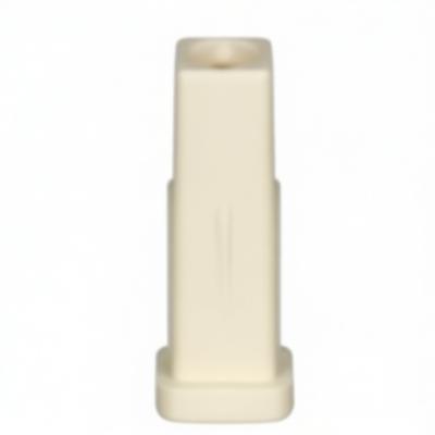 China Fiber optic LC coupler dust cap white PVC material L-com DSTCP-LC packaged 10 pieces per bag for sale