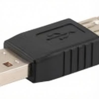 China Continuity Testing USB 2.0 Type A Adapter with Molded PVC Hood and 360 Foil Shielding L-com U2C00055 for sale