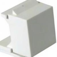 China White ABS blank insert L-com MJSCVR-WT suitable for telecommunications and modular application needs for sale