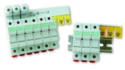 China UL 508 Listed Littelfuse 10821200 POWR GARD Bus Bar System with touch safe design and DIN rail mount for sale
