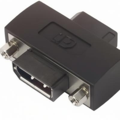 China Panel Mount DisplayPort Female to Female Adapter L-com DP-FF Featuring Jackscrew for Secure AV Setup for sale