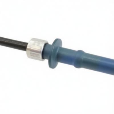 China Simplex Fiber Optic Connector Blue Plastic with Dust Cap Featuring L-com FOC-4511PFS22BL PC Polish for sale