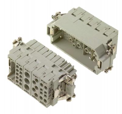 China modular connector WEIDMULLER 1201400000 with Ag Au plated contacts and UL 94 V0 flammability rating for sale