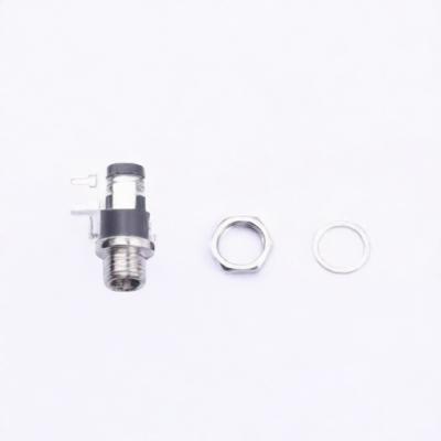 China Panel mount DC power jack CUI PJ-066A with mounting hardware offering power connectivity in devices for sale
