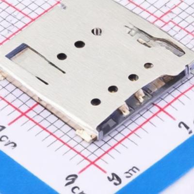 China Robust hanxia HX MICRO SIM 6 1P H1.5 connector suitable for electronic devices requiring SIM card interfacing for sale