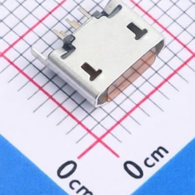 China Micro USB connector hanxia HX MICRO 180°SMT L5.0ZB featuring 300V AC dielectric withstanding voltage for sale