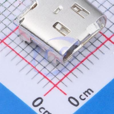 China Hanxia HX TYPE-C 16P 1.6 Connector Featuring Robust Stainless Steel Shell and LCP Housing for USB Data for sale