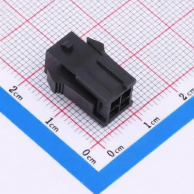China Durable double row female header socket HC-MX3.0-2x2EY-05 featuring nylon66 UL94-VO housing material for sale