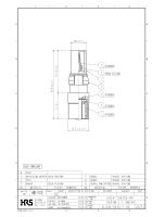 Quality HRS PO51M-J-1.5W 40 connector ensuring secure electrical contacts and minimizing for sale