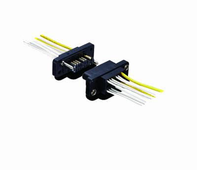 China Compact rack panel crimp connector HRS QR P1 32P C51 series with floating bushing and plug in design for sale