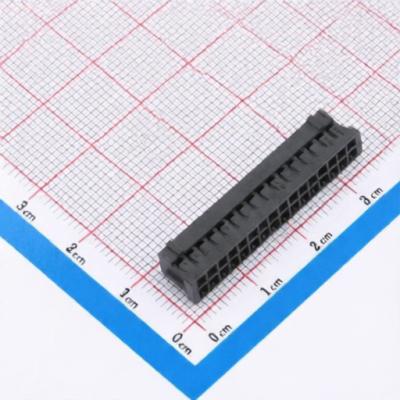 China Durable 2mm Pitch Double Row Connector HRS DF11-32DS-2C Featuring Phosphor Copper and Brass Contacts for sale