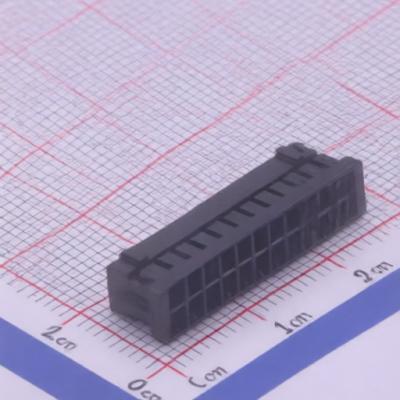 China Durable 2mm Pitch Double Row Connector HRS DF11-24DS-2C Suitable for SMT and Through Hole Mounting for sale