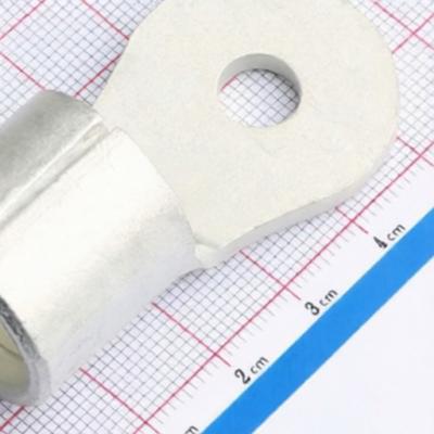 China Copper 90 degree angle non insulated ring terminals JIDC RNB100-8 for versatile electrical connection solutions for sale