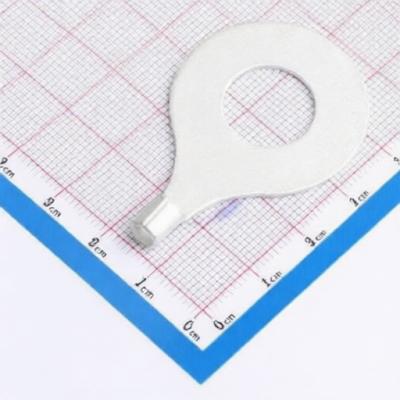 China Copper non insulated ring terminal 90 degree angle JIDC RNB5.5-14 designed for electrical termination for sale