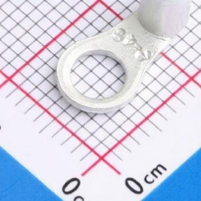 China Non insulated ring terminal copper JIDC RNB2-4S-90D circular bare terminal for stud size connections for sale