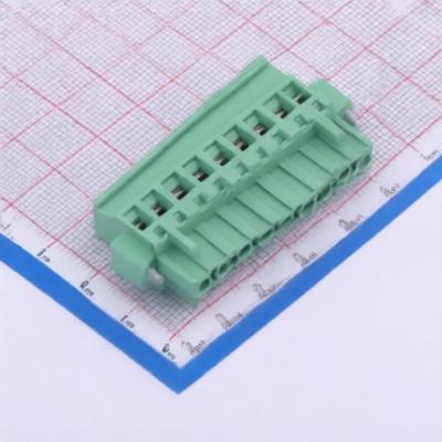 China KANGNEX WJ2EDGKAM 5.08 09P 14 00A plug in terminal block with high temperature resistance and torque 0.4Nm for sale
