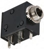 China Compact 3.5mm audio jack Kycon STX-3150-5N-577C-1 with integrated switch and spring loaded contacts for sale