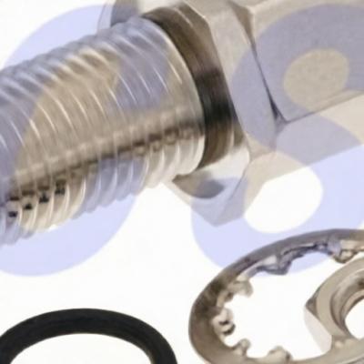 China SMA Female Bulkhead Mount Adapter L-com LCAD9014 Supporting DC to 18 GHz Frequency Range for Test Equipment for sale