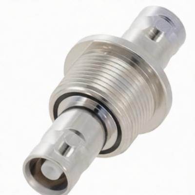 China Ultra Tiny BNC Bulkhead Jack to Jack Coaxial Adapter L-com V7C00018 Suitable for 75 Ohm Applications for sale