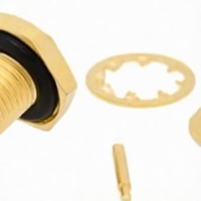 China Bulkhead Mount SMA Female RP Connector L-com LCCN3212 18 GHz for USB Software Defined Radio Dongles for sale