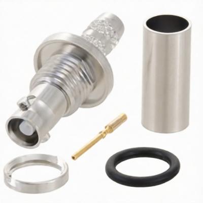 China Single Crimp Type Ultra Tiny BNC Jack Connector L-com V7C00009 75 Ohm Coaxial Cable 1855A Compatible for sale