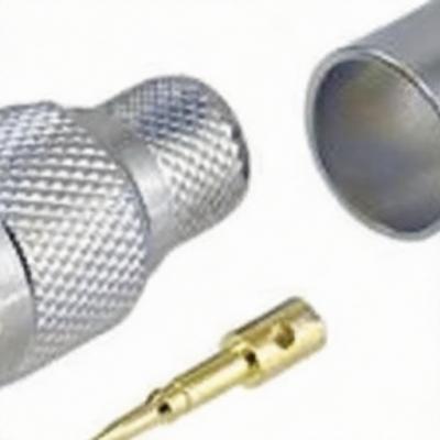 China TNC Reverse Thread Crimp Plug Featuring Nickel Finish L-com ATML-1400 for RG8 and 400 Series Cables for sale
