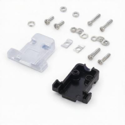 China Projection Hood D Subminiature Black Plastic Male Gender Termination Hardware L com SDC9B for Cables for sale
