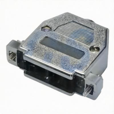 China Metalized Chrome Hood Assembly L-com SDC25M for Data Projection Applications Featuring Captive Hardware for sale