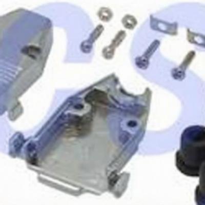 China Strain relief grommets included hood kit L-com SDC15AG for 15 pin and 26 pin d subminiature connectors for sale
