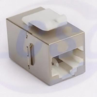 China Category 5e Shielded RJ45 Mini Coupler L-com TDG1026KS-C5E-MINI for Network Panel Thickness 065 Inch for sale