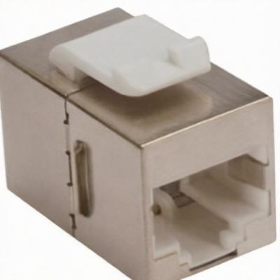 China Straight Through Wiring Category 6 Shielded RJ45 Mini Coupler Keystone Style L-com TDG1026KS-C6-MINI for sale