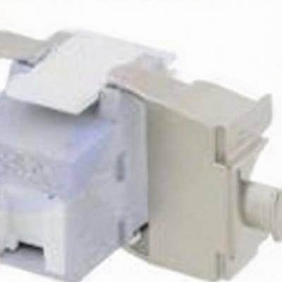 China Category 6A Keystone Jack L-com RJTLC6A-POE Featuring Phosphor Bronze Contacts with 50 Microinch Gold for sale