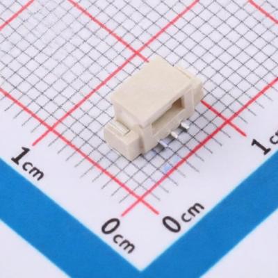 China Vertical Mount Connector LXWCONN MX1.25mm-3P-LT Brass Terminals with High Temperature Tin Plating for sale